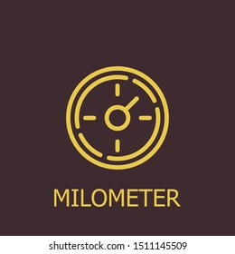 10 Milometer vector icon 图片、库存照片和矢量图 | Shutterstock