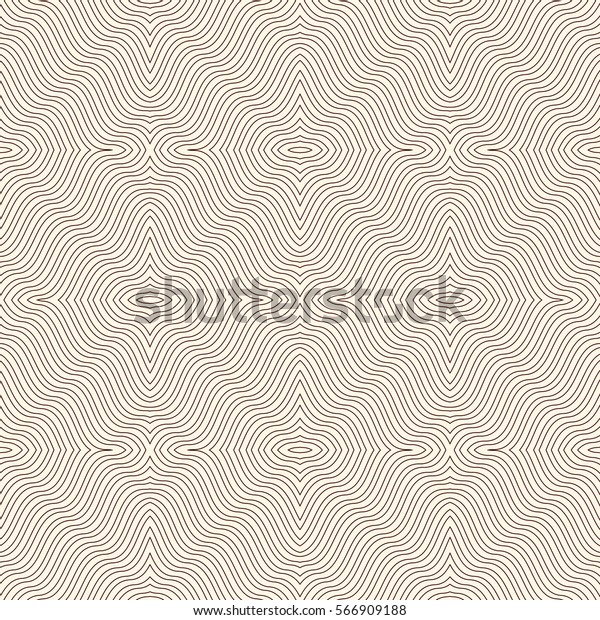 Outline Op Art Abstract Background Psychedelic Stock Vector (Royalty ...