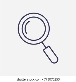Outline Search Icon Illustration Vector Symbol Stock Vector (Royalty ...