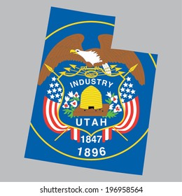 4,572 Utah state shape Images, Stock Photos & Vectors | Shutterstock