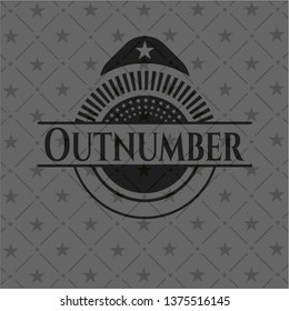 Outnumber Black Badge Stock Vector (Royalty Free) 1375516145 | Shutterstock