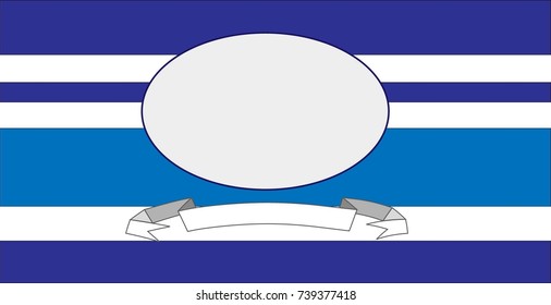 Oval Ribbon Banner Stock Vector (Royalty Free) 739377418 | Shutterstock