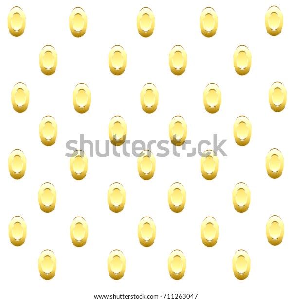 Oval Shape Gold Background Illustration Stock Vector (Royalty Free ...