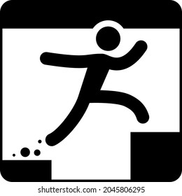 892 Overcoming obstacles icon Images, Stock Photos & Vectors | Shutterstock