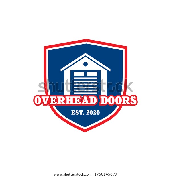 Overhead Door Logo Building Logo Stock Vector (Royalty Free) 1750145699 ...