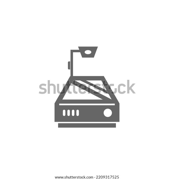 Overhead Projector Icon Design Illustration Stock Vector (Royalty Free ...