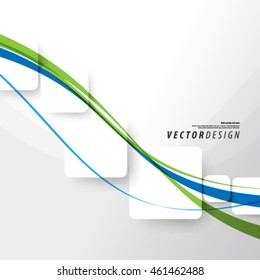 Overlapping Squares Curve Lines Layoutdesign Cover Stock Vector ...