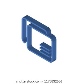 Overlay Isometric Left Top View 3d Stock Vector (Royalty Free ...
