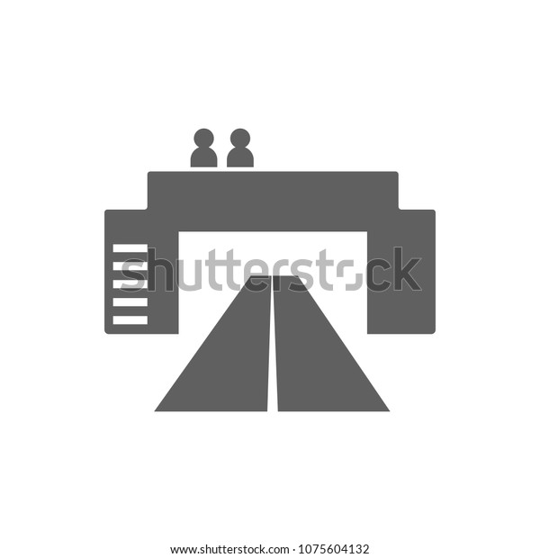 Overpass Icon Trendy Flat Style Isolated Stock Vector (Royalty Free ...