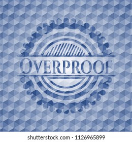 Good Luck Blue Badge Geometric Background Stock Vector (Royalty Free ...