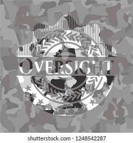 Oversight On Grey Camo Texture Stock Vector (Royalty Free) 1248542287 ...
