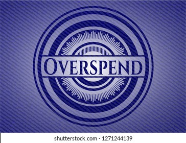 Overspend Jean Background Stock Vector (Royalty Free) 1271244139 ...