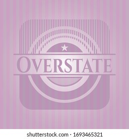 Achievement Realistic Pink Emblem Vector Illustration Stock Vector ...