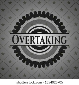 Overtaking Black Emblem Stock Vector (Royalty Free) 1354025705 ...