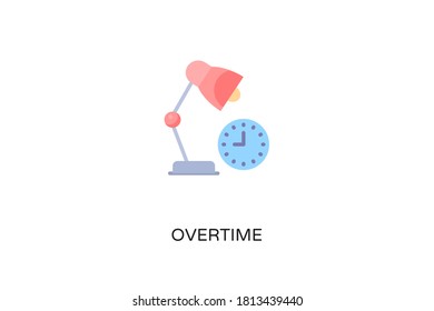 3,745 Overtime icon Images, Stock Photos & Vectors | Shutterstock