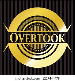 Overtook Golden Badge Stock Vector (Royalty Free) 1229444479 | Shutterstock