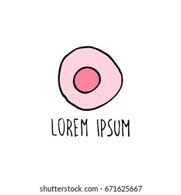 Ovum Doodle Icon Stock Vector (Royalty Free) 671625667 | Shutterstock