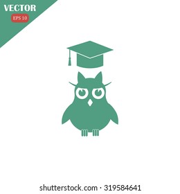 Owl Graduation Cap Stock Vector (Royalty Free) 319584641 | Shutterstock
