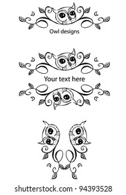 5,667 Owl border Images, Stock Photos & Vectors | Shutterstock
