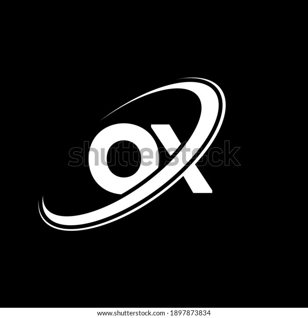 Ox Logo O X Design White Stock Vector (Royalty Free) 1897873834 ...
