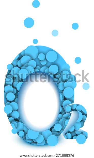 Oxygen Abstract Vector Illustration Isolated Eps Stock Vector (Royalty ...