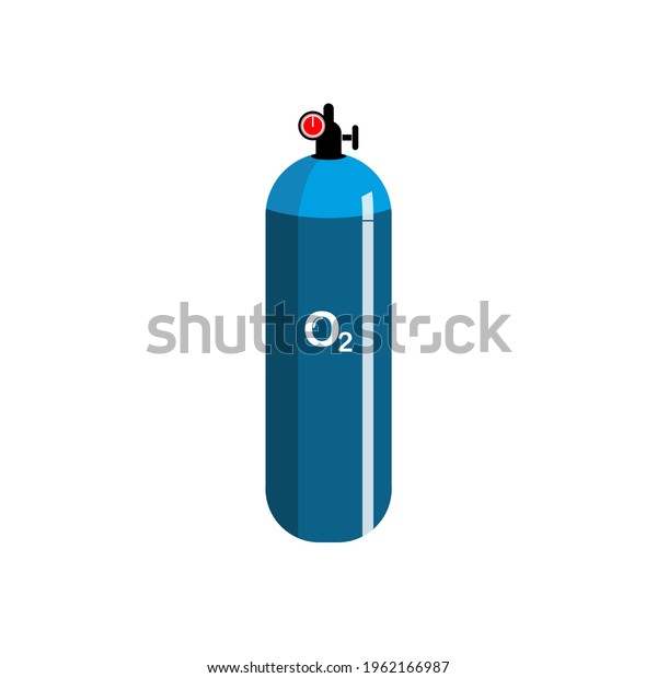 Oxygen Cylinder Tank Realistic Vector Artwork: vetor stock (livre de ...