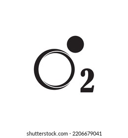 Oxygen Icon Symbol Vector Illustration Design Stock Vector (Royalty ...