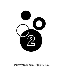 Oxygen O2 Icon Vector Illustration Stock Vector (Royalty Free ...