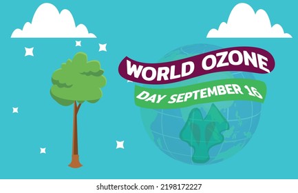 Ozone Environmental Logo Background Design Stock Vector (Royalty Free ...