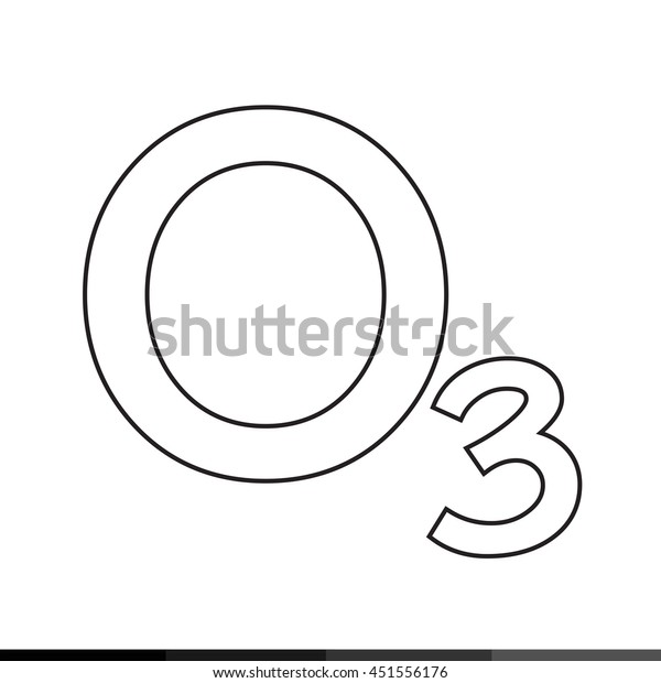 Ozone Icon Illustration Design 스톡 벡터(로열티 프리) 451556176 | Shutterstock