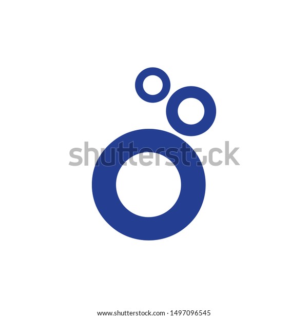 Ozone Logo. O3 Symbol. Icon Vector EPS 10.