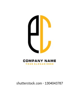 P C Initial Letter Modern Logo Stock Vector (Royalty Free) 1304043787 ...