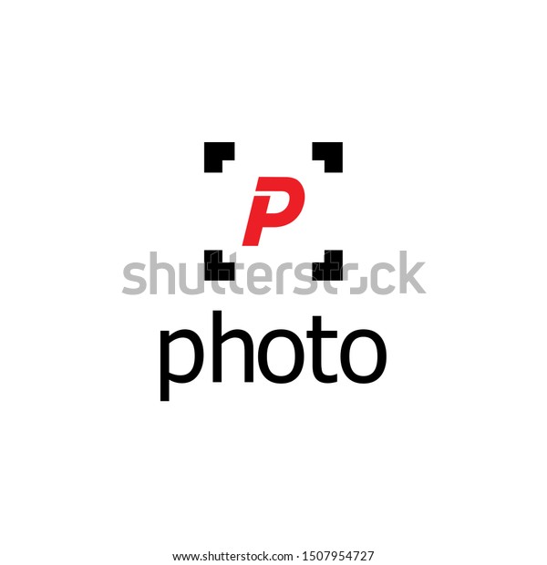 P Camera Logo Letter P Logo Stock Vector (Royalty Free) 1507954727 ...