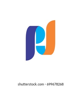 P J Letter Logo Stock Vector (Royalty Free) 699678268 | Shutterstock