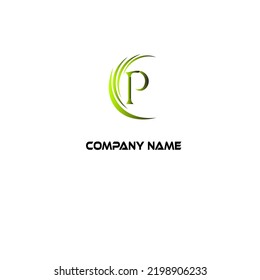 P Letter Logo P Bridge Construction Stock Vector (Royalty Free ...