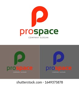 P Letter Logo Prospace Logo Stock Vector (Royalty Free) 1649375878 ...