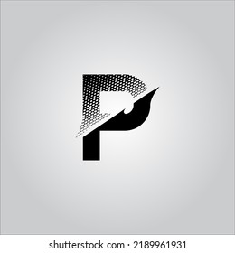 P Letter Logo P Letter Logo Stock Vector (Royalty Free) 2189961931 ...