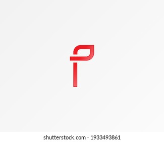 P Letter Creative Logo Symbol Template Stock Vector (Royalty Free ...