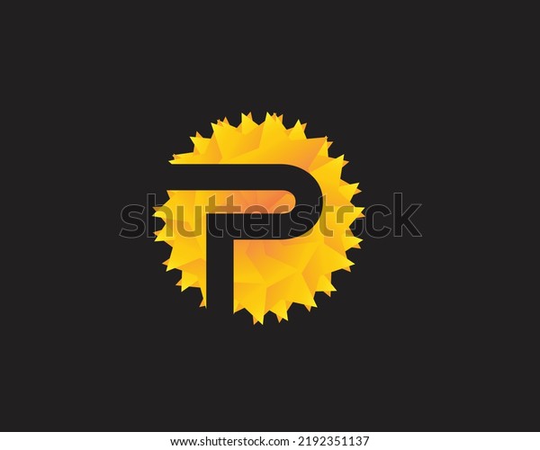 P Logo Letter Icon Template Stock Vector (Royalty Free) 2192351137 ...