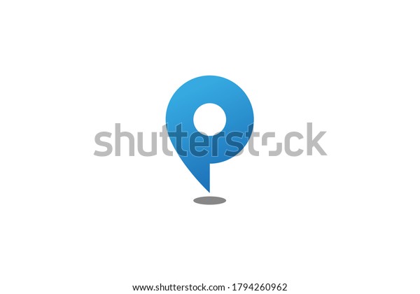 P Logo Letter P Point Logo Stock Vector (Royalty Free) 1794260962 ...