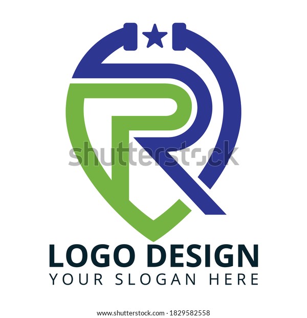 P R Letter Point Professional Logo: เวกเตอร์สต็อก (ปลอดค่าลิขสิทธิ์ ...