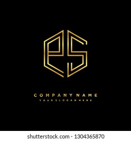 P S Initial Letter Modern Logo Stock Vector (Royalty Free) 1304365870 ...