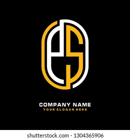 P S Initial Letter Modern Logo Stock Vector (Royalty Free) 1304365906 ...