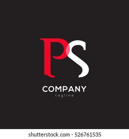 P S Letter Logo Design Vector Stock Vector (Royalty Free) 526761535 ...