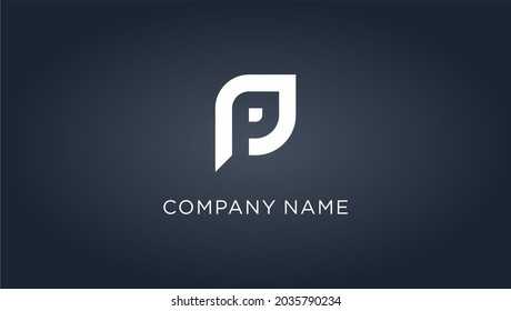 P Vector Logo Icon Design Template Stock Vector (Royalty Free ...