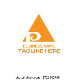 P Word Logo Design Template Stock Vector (Royalty Free) 1726342969 ...