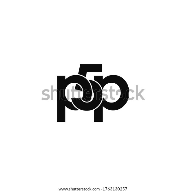 P5p Letter Original Monogram Logo Design Stock Vector (Royalty Free ...