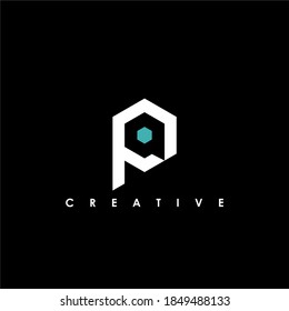 Pa Letter Initial Logo Design Template Stock Vector (Royalty Free ...