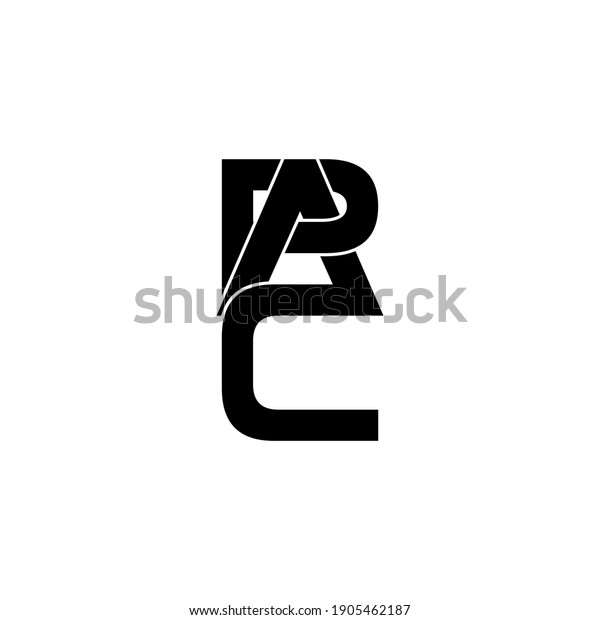 Pac Letter Original Monogram Logo Design Stock Vector (Royalty Free ...