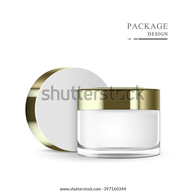 Package Beauty Cream Bottle Design Vector Stock Vector (Royalty Free ...